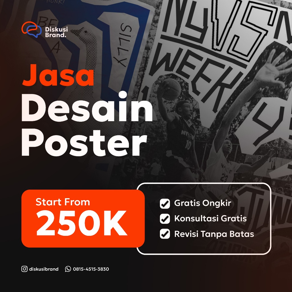 Jual Jasa Desain Poster A5/A4/A3 | Shopee Indonesia