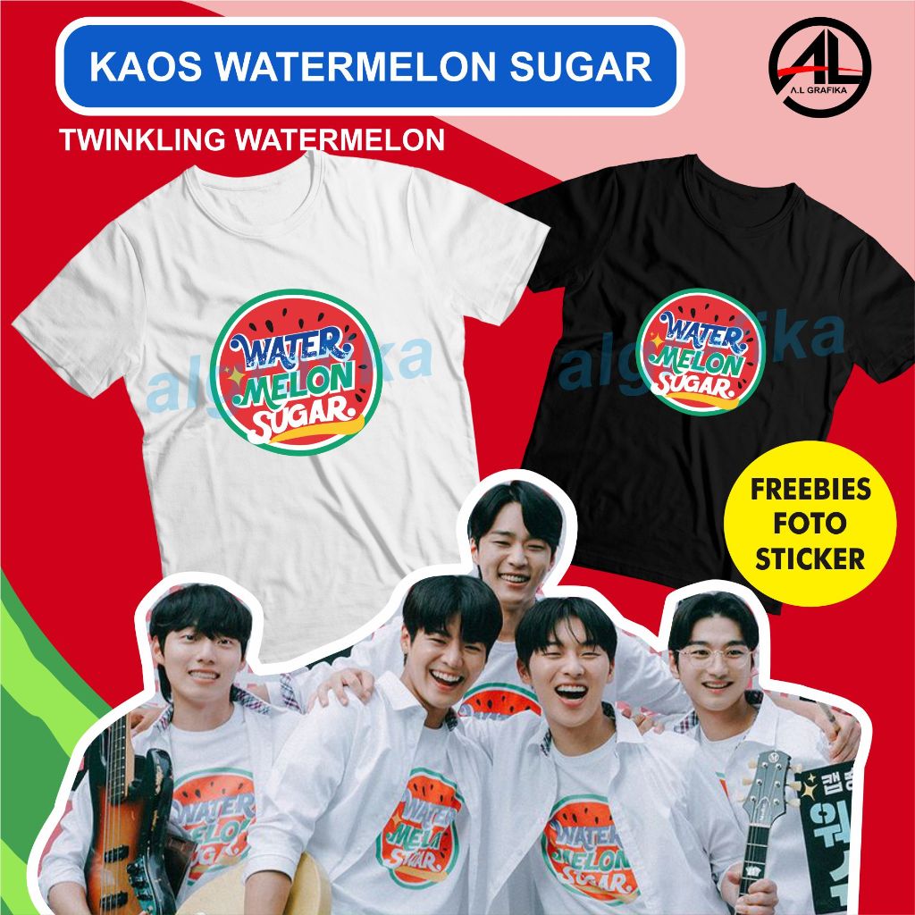 Jual kaos watermelon sugar twinkling water melon drama korea kdrama ...