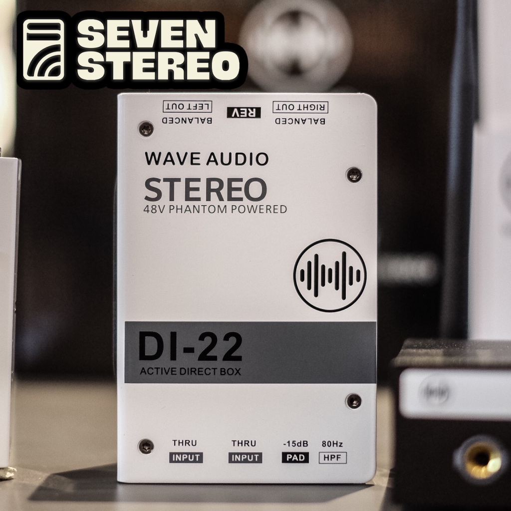 Jual WAVE DI22 DI-22 Active Stereo Direct Box - DI BOX | Shopee Indonesia