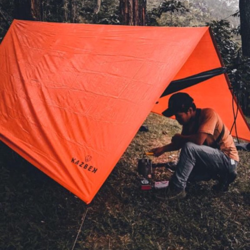 Jual Flysheet 3x3 Meter Penutup Tenda Camping - Trap Tent - Bushcraft ...