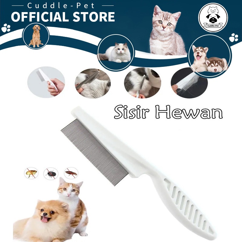 Jual Sisir Kucing Sisir Kutu Kucing Anjing Sisir Grooming Kucing ...
