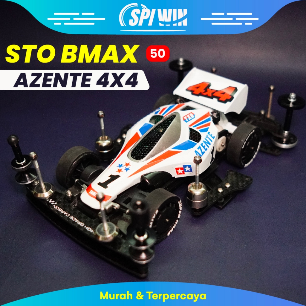 Jual Tamiya STO BMAX 50 Super 2 Side Damper Azente TXR | Shopee Indonesia