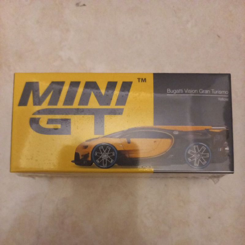 Jual MINI GT Bugatti Vision Gran Turismo - Yellow | Shopee Indonesia