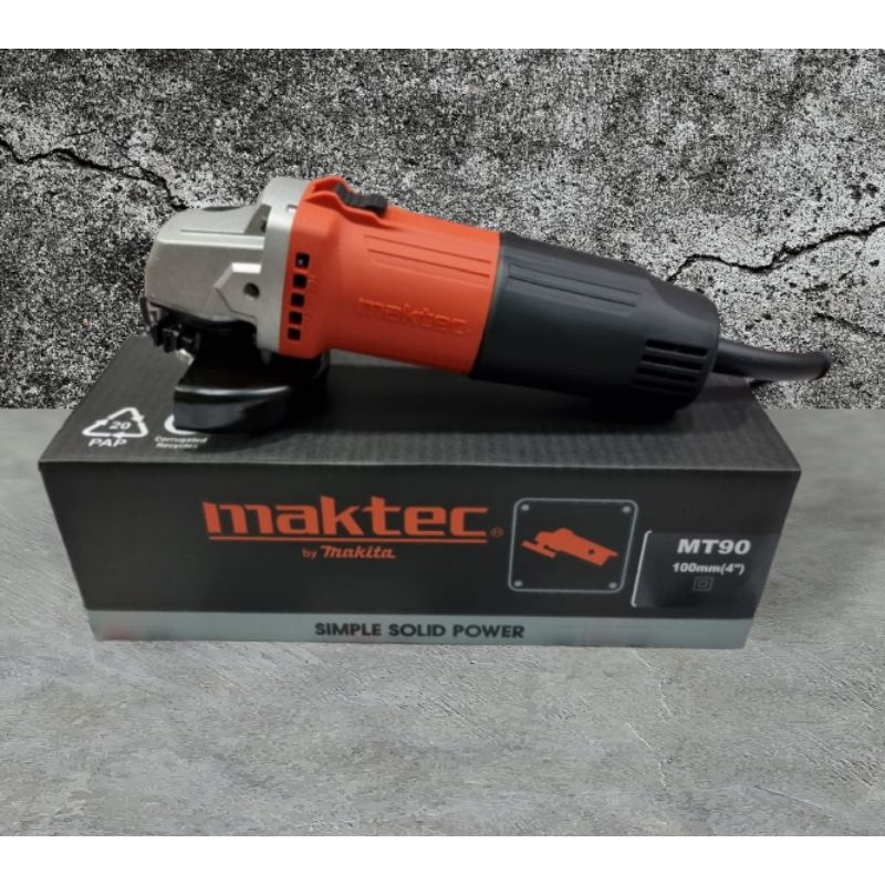 Jual Mesin gerinda tangan MAKTEC MT90 4 inch angle grinder listrik 540 ...