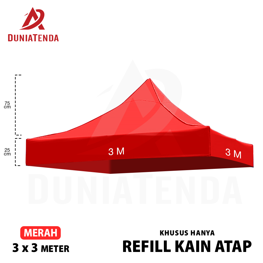 Jual DT Atap Tenda Lipat Kain Terpal Tenda Jualan Pameran Bazar Gazebo ...