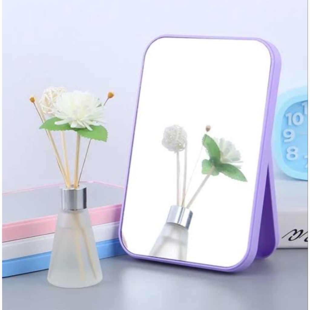 Jual Kaca Cermin Kotak Lipat Portable Kaca Rias Make Up | Shopee Indonesia
