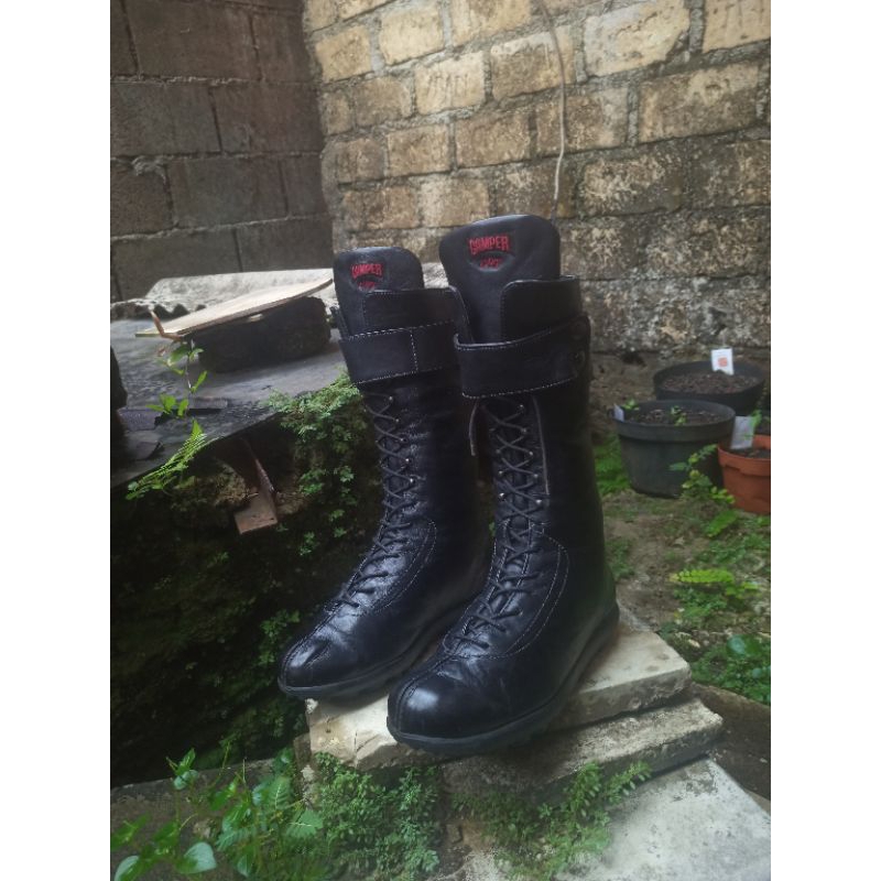 Jual sepatu camper high boots original | Shopee Indonesia