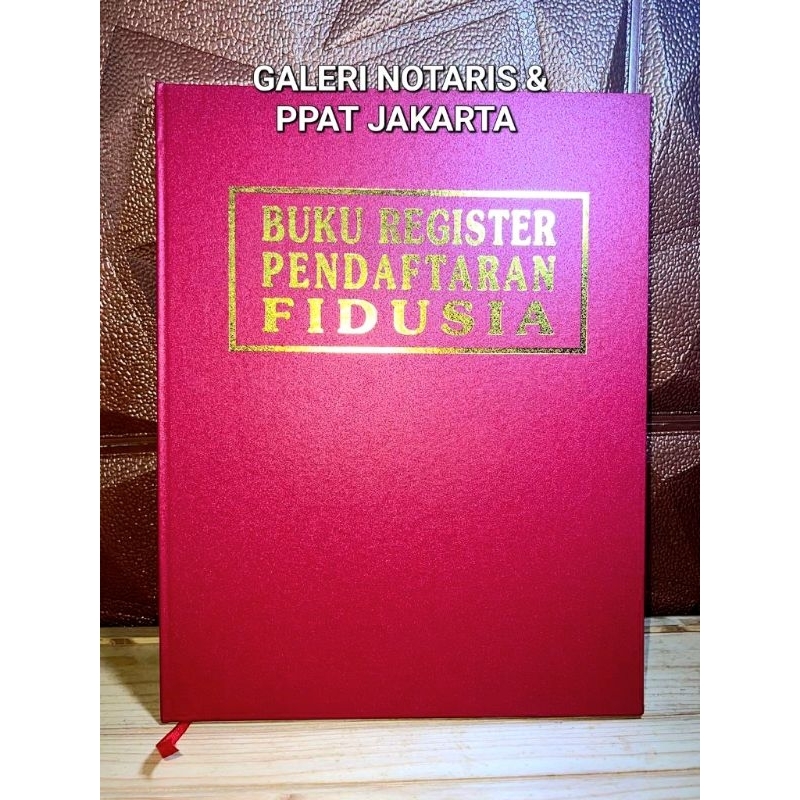 Jual Buku Register Pendaftaran Fidusia Buku Pendukung Register ...