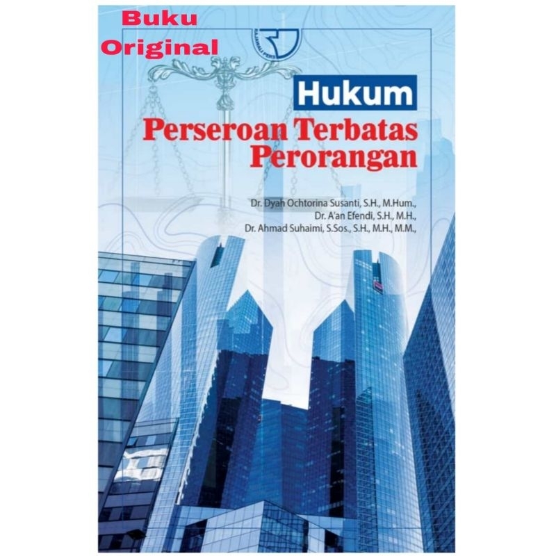 Jual Hukum Perseroan Terbatas Perorangan Dr Dyah Ochtorina Susanti ...