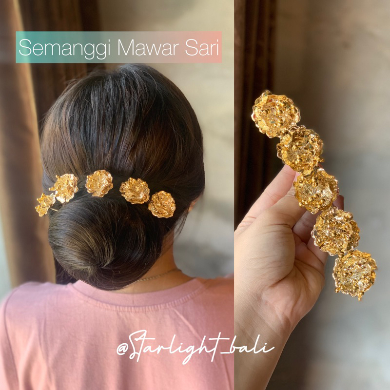 Jual STARLIGHT BALI - Semanggi Mawar Sari Mutiara / Aksesoris Rambut ...