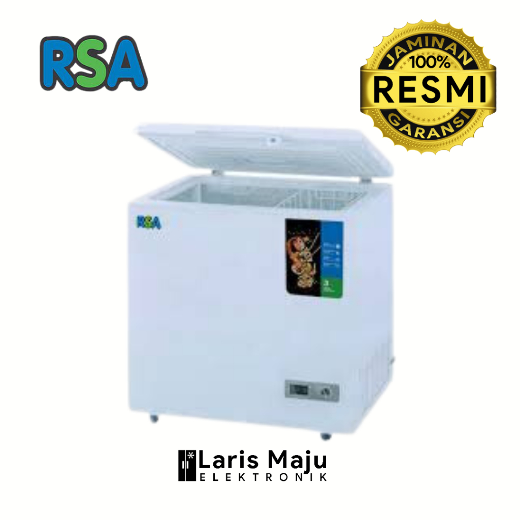 Jual RSA Chest Freezer CF 210 - Kapasitas 200 Liter Daya 125 Watt ...