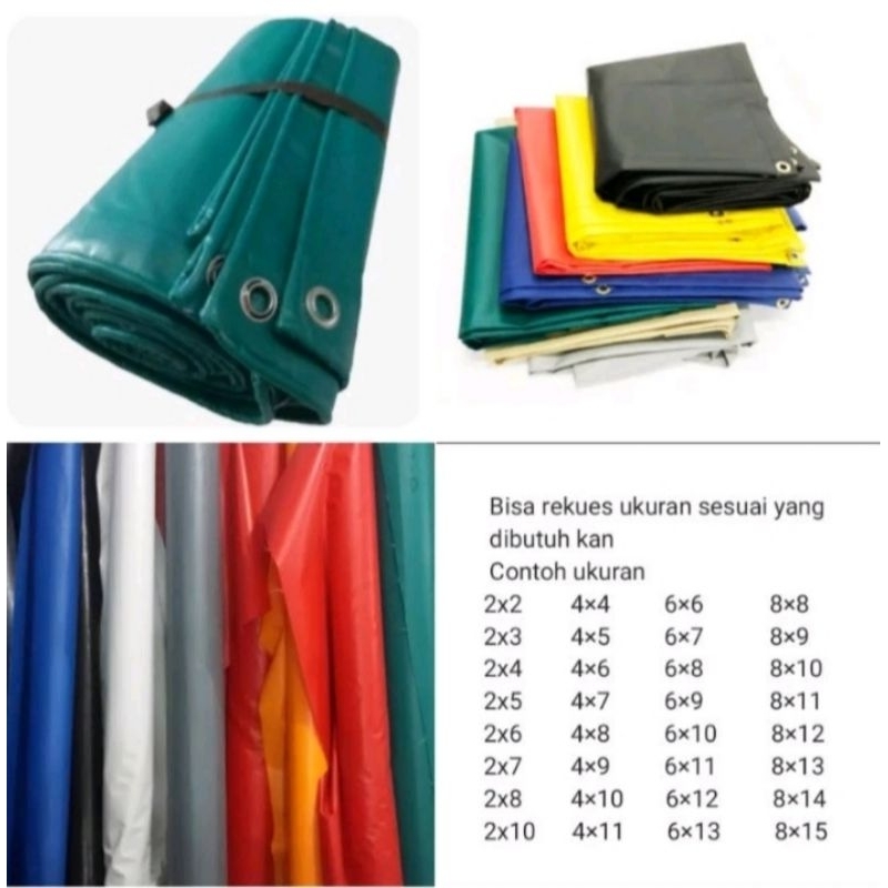 Jual terpal Ulin/PVC semi karet | Shopee Indonesia