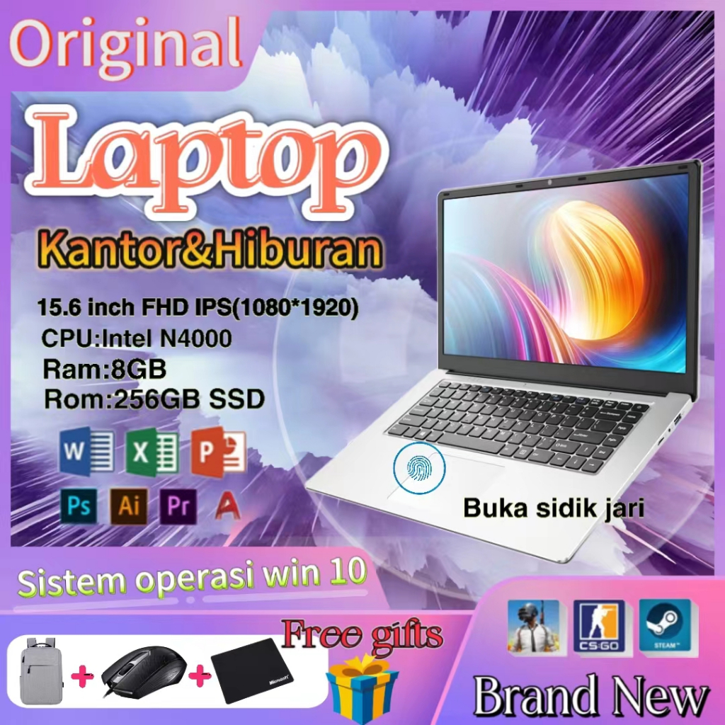 Jual 【Laptop Peningkatan Baru】12GB+512GB Laptop Murah laptop gaming ...