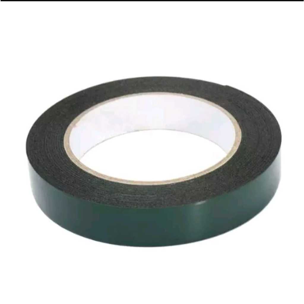 Jual double tape FOAM hijau , isolasi spon bolak balik , DOUBLE TAPE ...