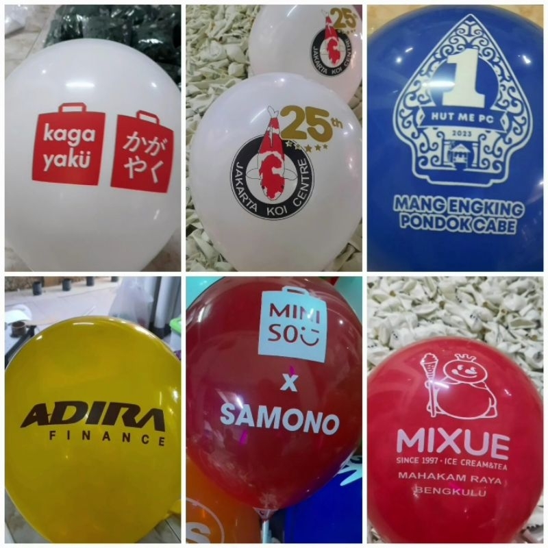 Jual balon sablon +stick+ cup baloncustom balon s | Shopee Indonesia