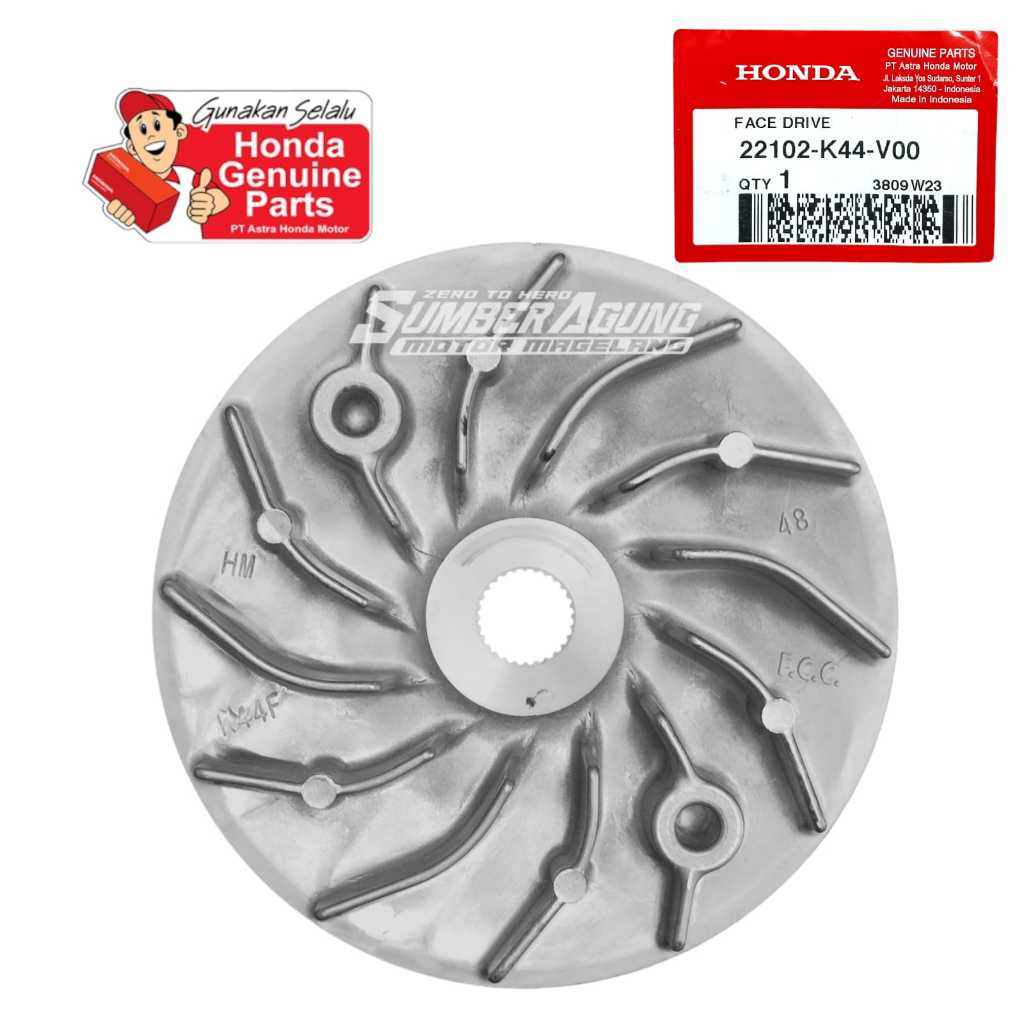 Jual KIPAS PULLEY FACE DRIVE BEAT FI POP SCOOPY ESP VARIO 110 ESP ORI ...