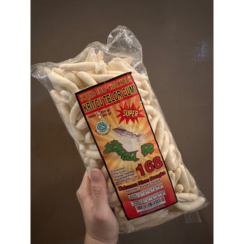 Jual KERICU BANGKA CAP SUPER 168 250gram //MAKANAN BANGKA//OLEH-OLEH ...