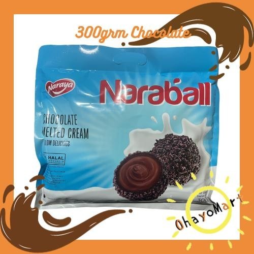 Jual Naraya Naraball Chocolate melted cream / naraball wafer cokelat ...