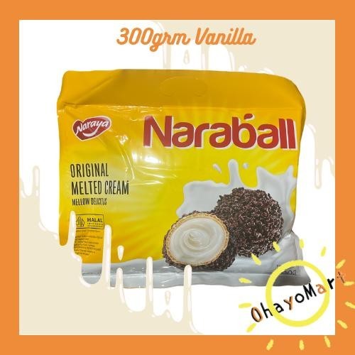 Jual Naraya Naraball Original melted cream / naraball wafer Original ...