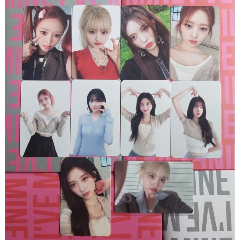 Jual [UBAH KE EKSPEDISI J&T] Photocard Ive i've mine baddie either way otr off the record loved ...