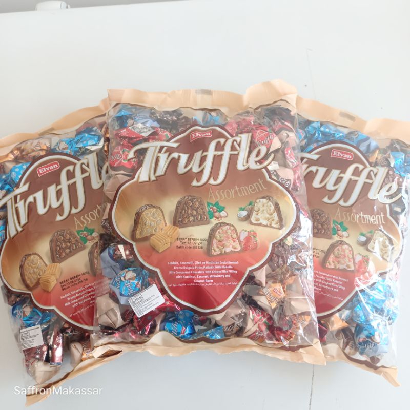 Jual COKELAT ELVAN TRUFFLE 1kg | COKELAT TURKI | Shopee Indonesia
