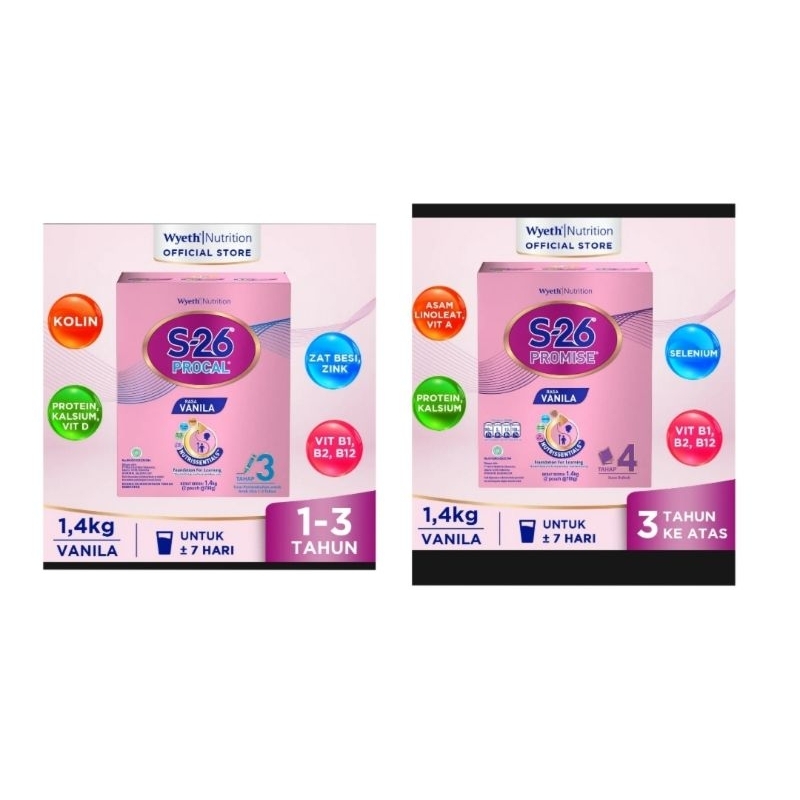 Jual S26 Susu Formula [1400g] Tahap 3 dan Tahap 4 | Shopee Indonesia