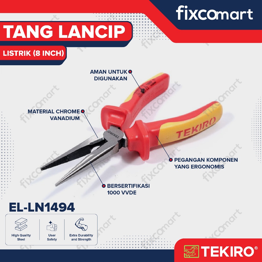 Jual Tekiro Tang Lancip Listrik 8 Inch | Shopee Indonesia