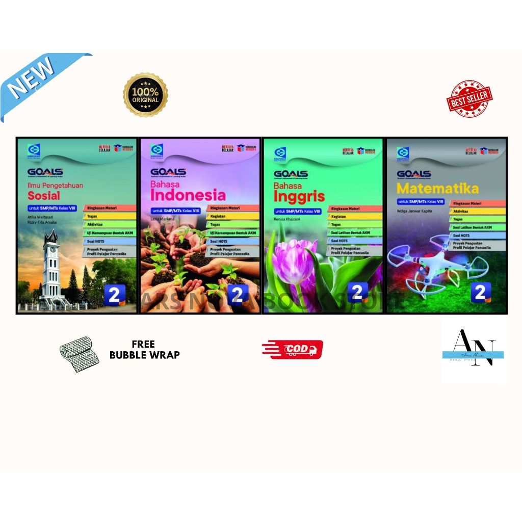 Jual GOALS BUKU SOAL LATIHAN KELAS 8 SMP/MTS KURIKULUM MERDEKA ... Jual GOALS BUKU SOAL LATIHAN KELAS 8 SMP/MTS KURIKULUM MERDEKA ...