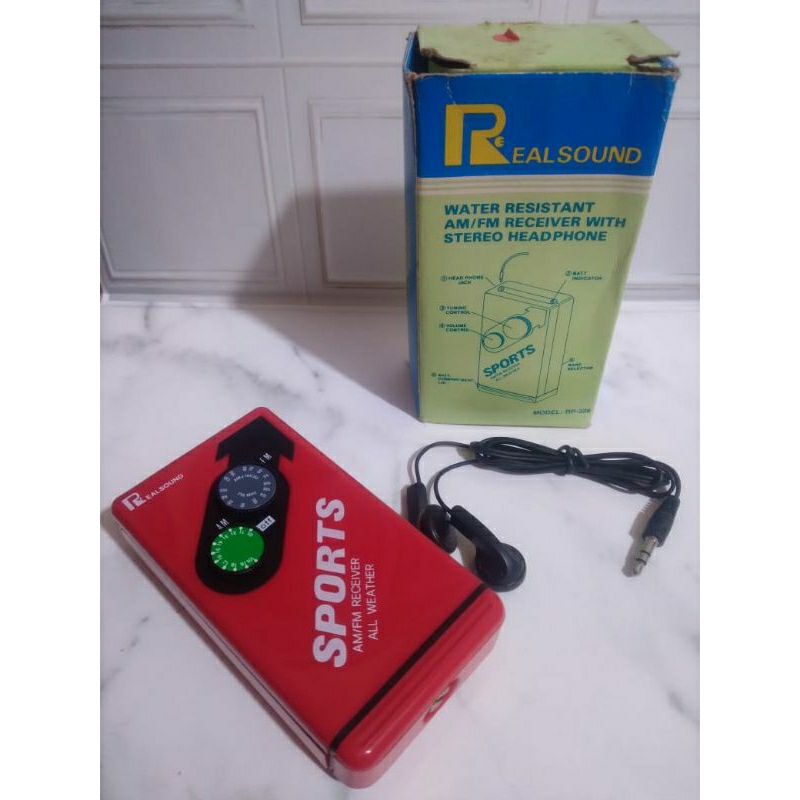Jual Radio Pocket Sport RealSound | Shopee Indonesia