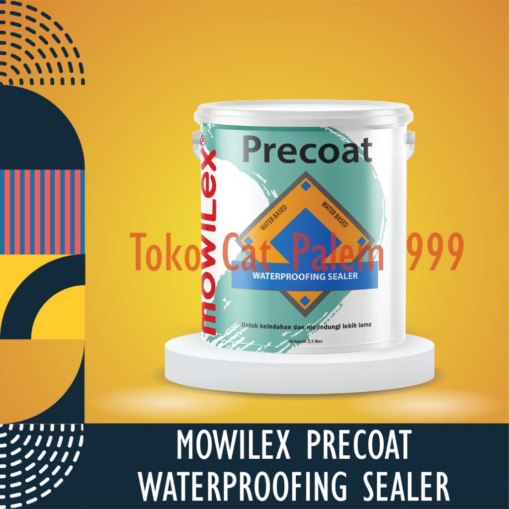 Jual MOWILEX PRECOAT WATERPROFING SEALER WPS CAT DASAR TEMBOK 20 LITER ...