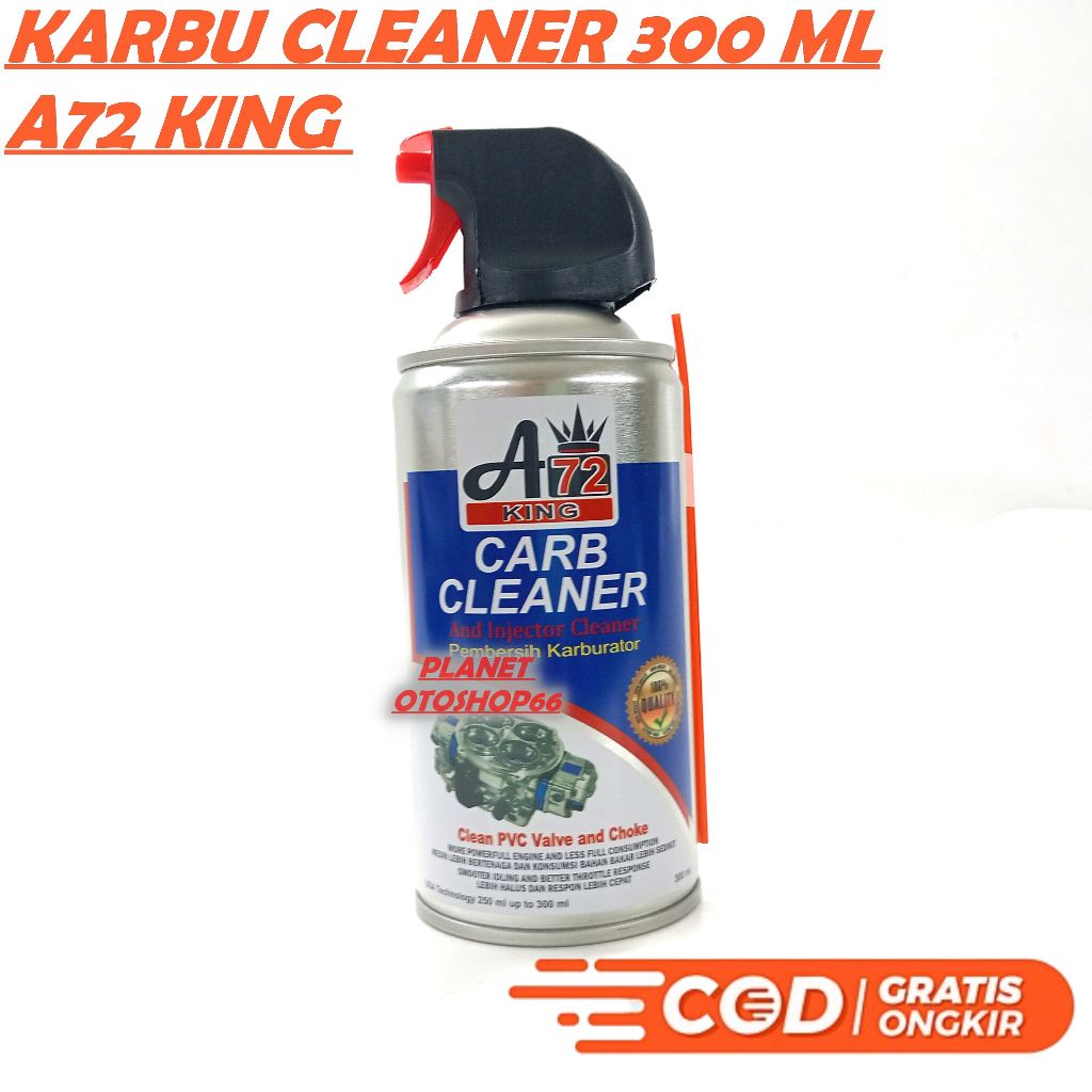 Jual CARBU CLEANER A72 KING 300 ML / KARBU CLEANER CAIRAN PEMBERSIH ...