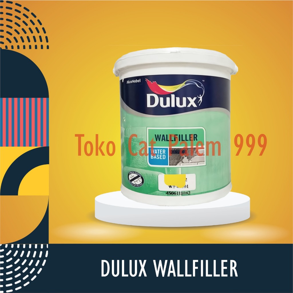 Jual Dulux Wallfiller Plamur /Plamir tembok /Dempul Interior 3,5 KG ...