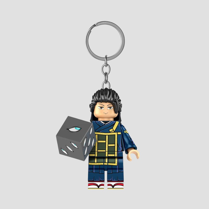 Jual Dhis Project Gantungan Kunci LEGO Minifigure Kenjaku Geto Jujutsu ...