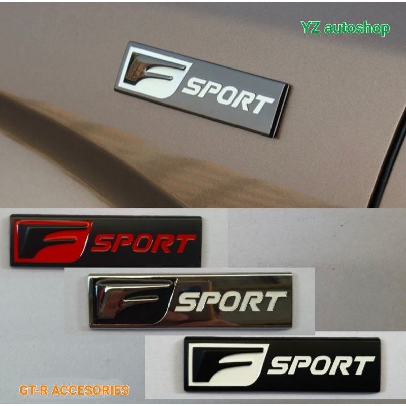 Jual Emblem Besi F SPORT | Shopee Indonesia