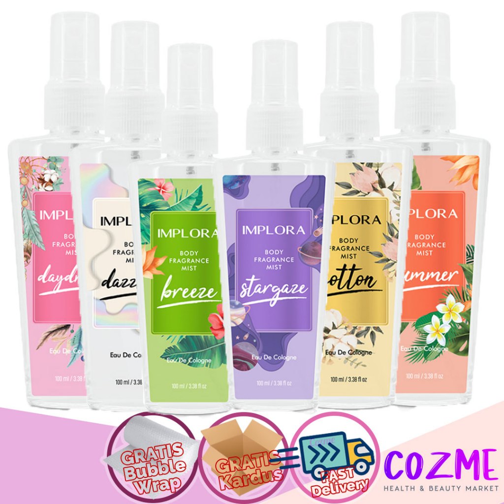 Jual IMPLORA Body Fragrance Mist 100mL | Shopee Indonesia