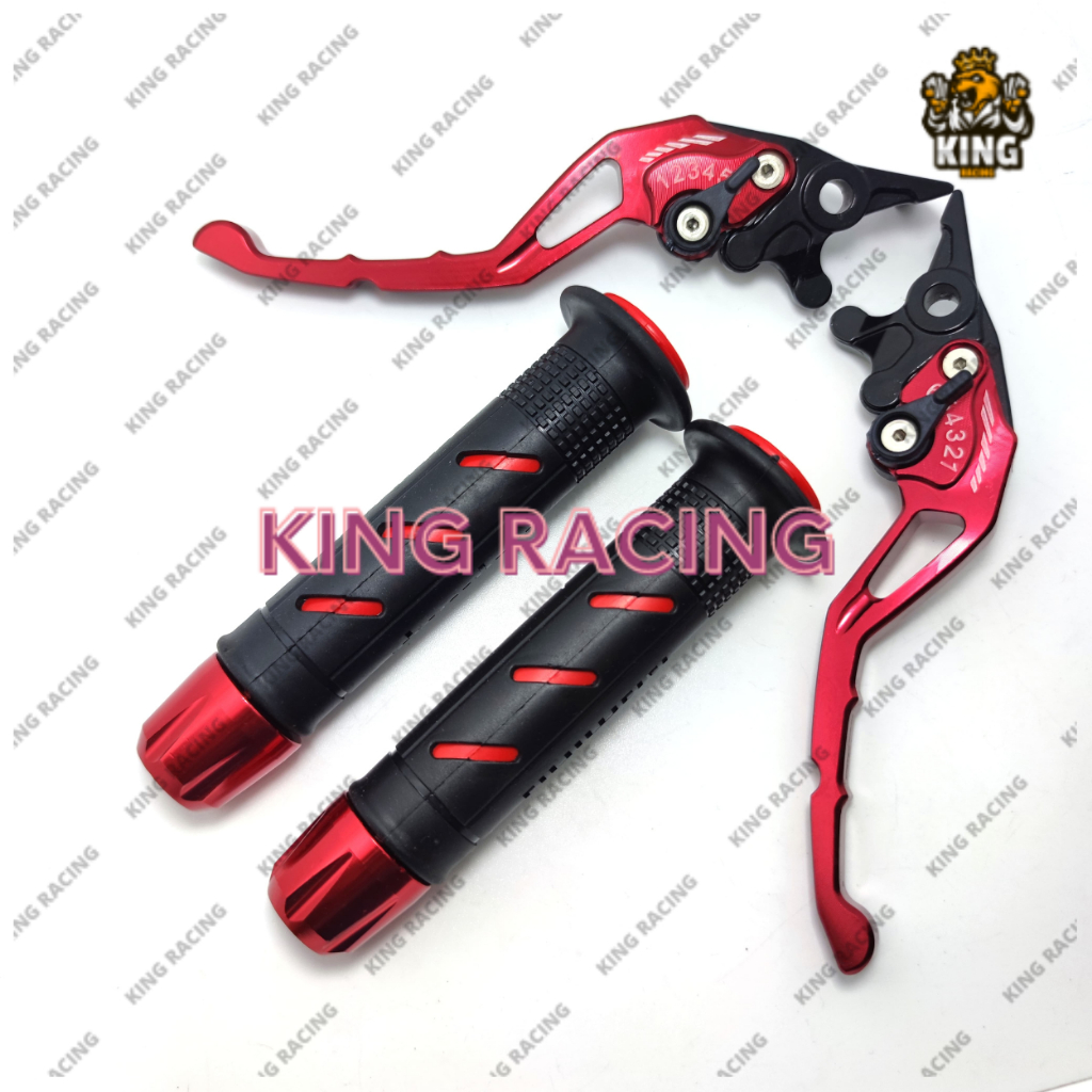 Jual Paket 3 Item Handgrip Sisik + Jalu Stang CNC + Handle Rem CNC Nmax ...