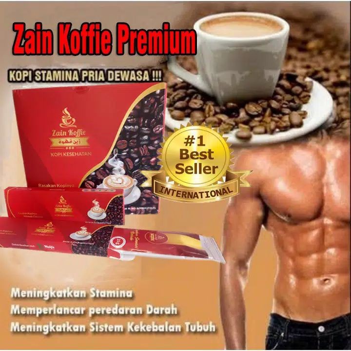 Jual Kopi Zain Kopi Stamina Pria Wanita Kuat Tahan Lama ORIGINAL isi 10 ...