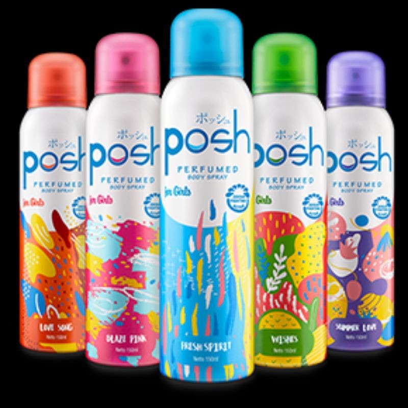 Jual Posh Body Spray 150ml | Posh BodySpray 150ml | Shopee Indonesia