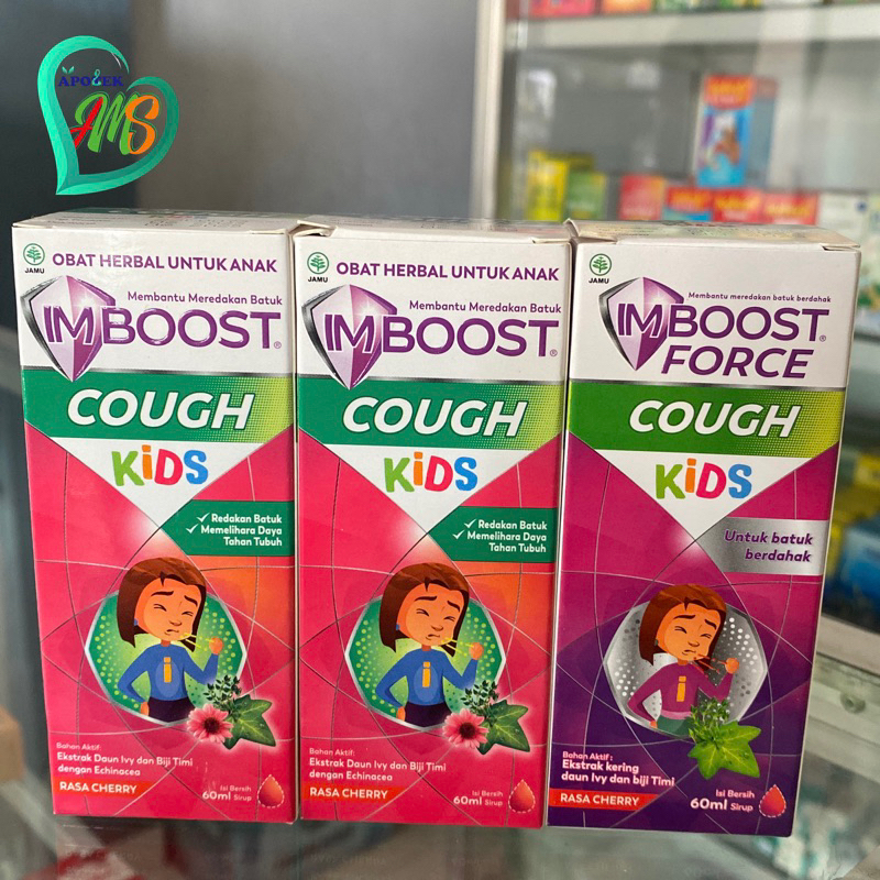 Jual Imboost Cough Kids | Imboost FORCE Cough Kids | 60 ML | Shopee ...