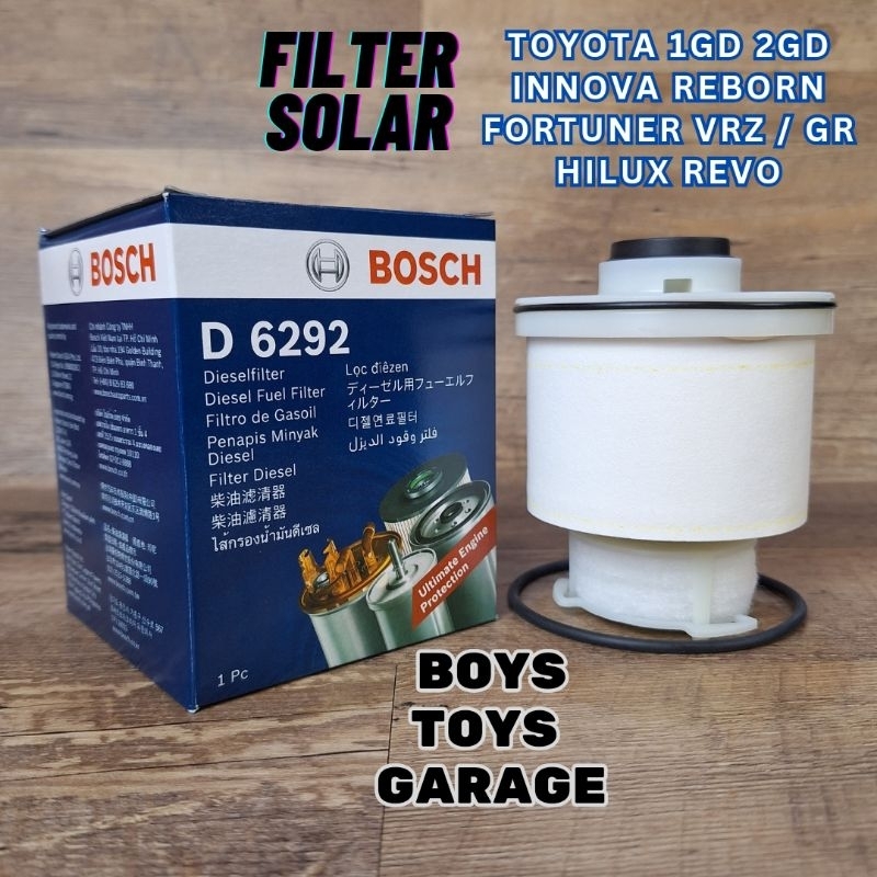 Jual Filter Solar Toyota 1GD 2GD Fortuner VRZ GR TRD 2GD 1GD Innova ...