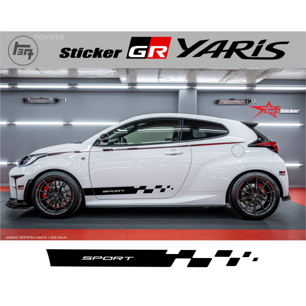 Jual sticker toyota gr yaris aksesoris toyota gr yaris | Shopee Indonesia