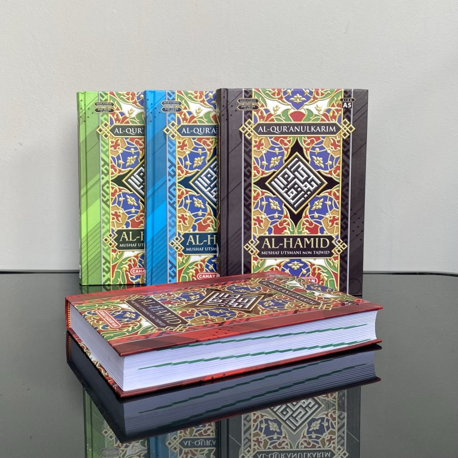 Jual Al quran Utsmani Ayat Pojok 15 Baris Alquran Al hamid Utsmani A5 HVS Putih | Shopee Indonesia