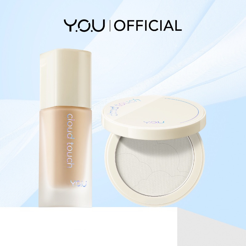 Jual YOU 2in1 Cloud Touch Bundle Blurring Skin Tint + Cloud Touch ...