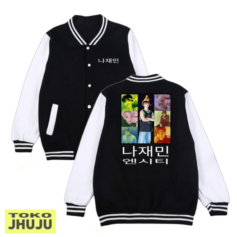 Jual Jaket Varsity Baseball JAEMIN Nct Hangul Kompilasi Foto DB ...