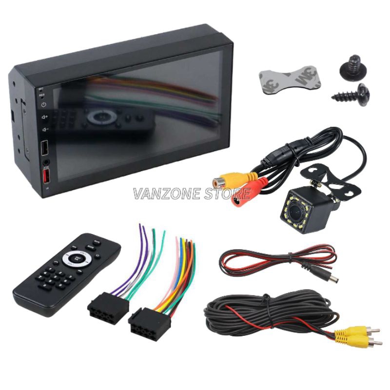 Jual Head Unit Double Din 2 Din MP5 Player 7 Inch Touchscreen Display ...
