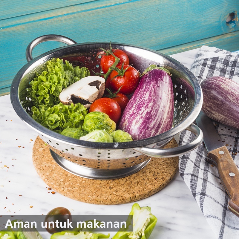 Jual Bakul Wakul Sangku tempat nasi Stainless Bahan tebal | Shopee ...
