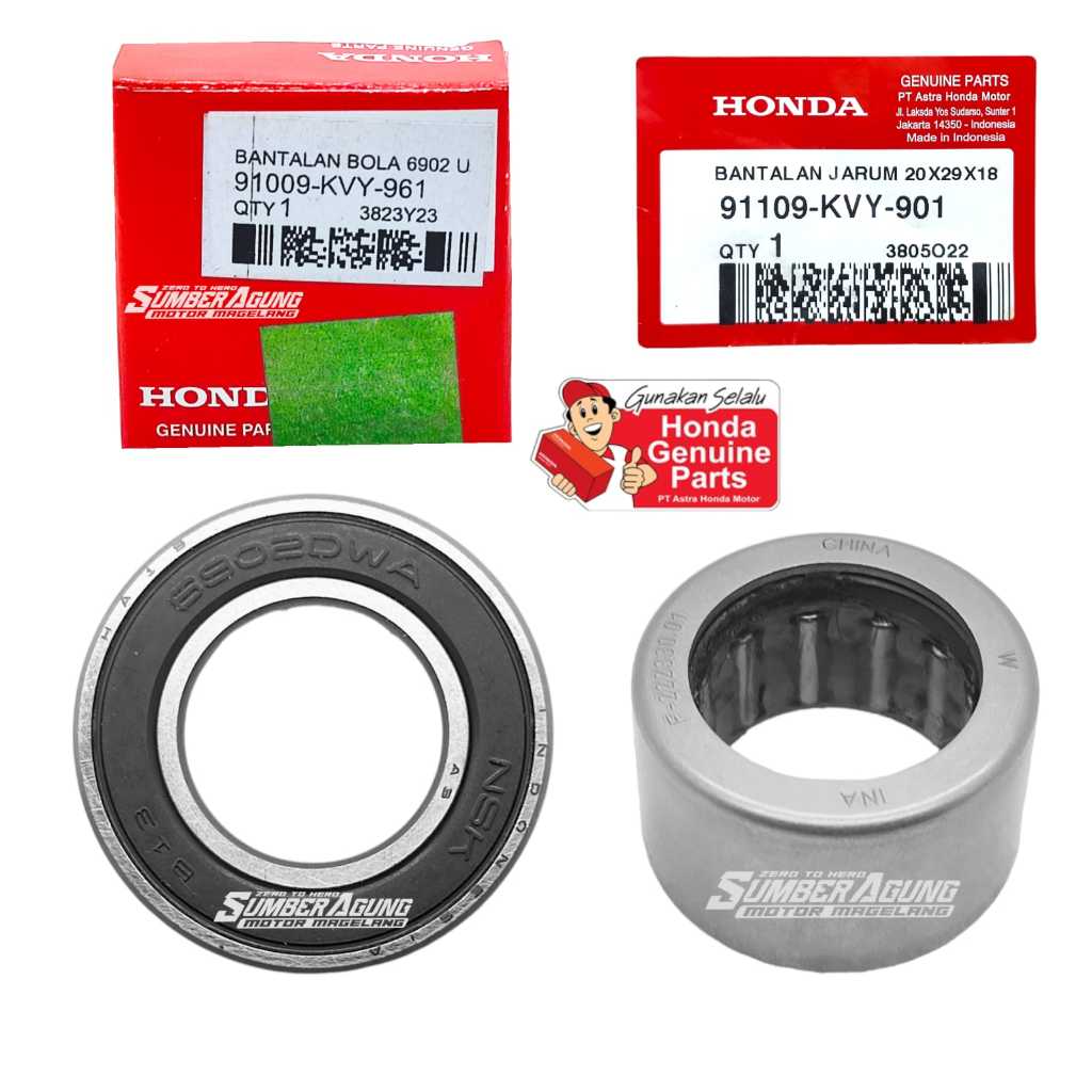 Jual LAKER LAHER CVT BEARING NEEDLE BAMBU LAKER PULLEY 6902 BEAT SCOOPY ...