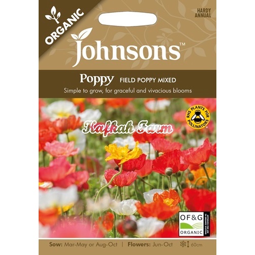 Jual Benih 3 Biji Bunga POPPY Field Poppy Mixed | Shopee Indonesia