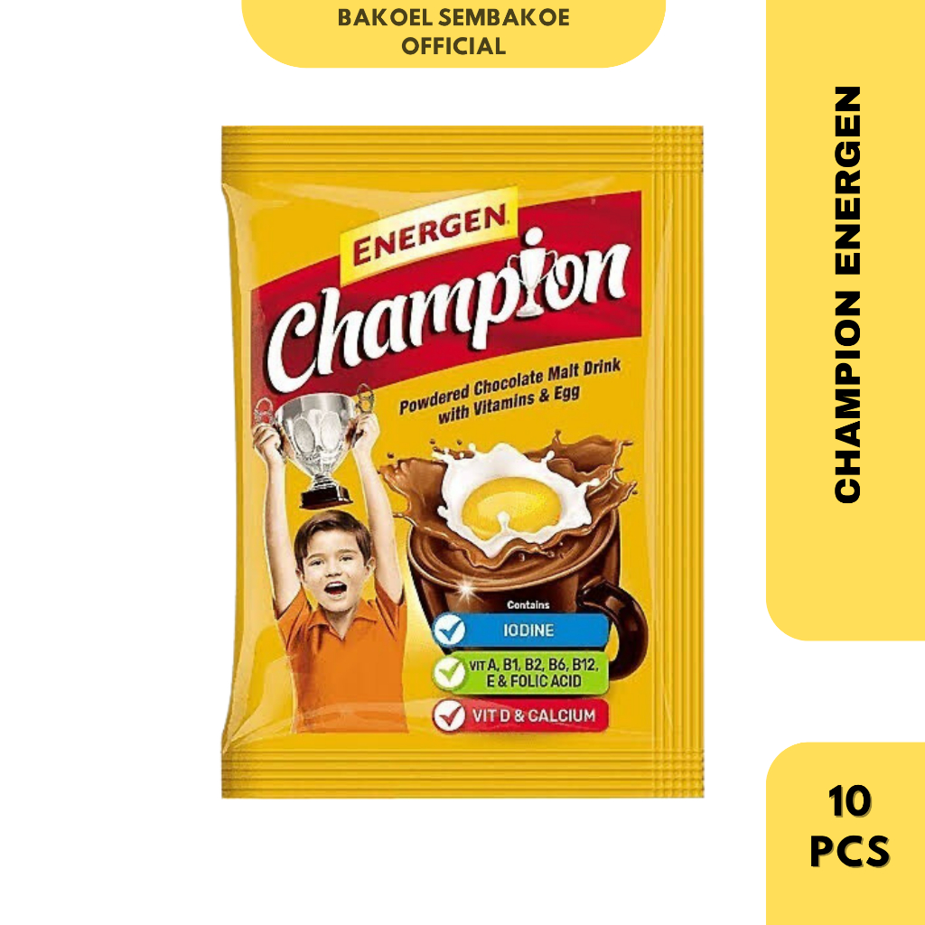 Jual Champion Energen Renceng Isi 10 sachet | Shopee Indonesia