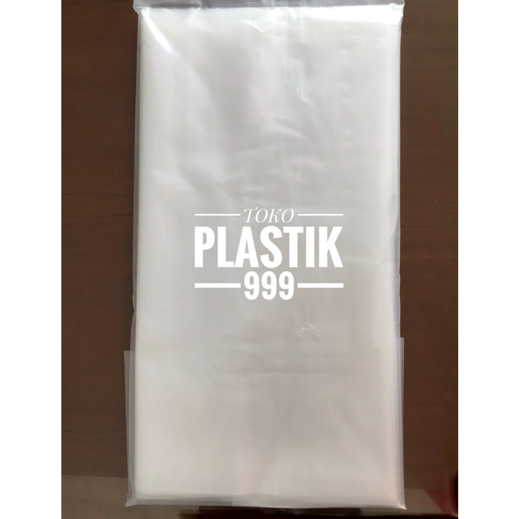 Jual Kantong Plastik Bening Besar PE 100x180 Tebal 0,8 Merek RR Plastik ...